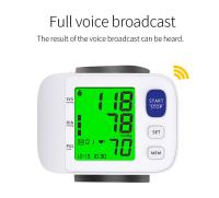 China CE ISO Approved Medical BP Monitor Digital Blood Pressure Monitor Wrist spygmomanom for sale