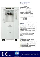 China 96% Purity Portable Oxygen Concentrator 5 Liters Per Minute 10 Lpm For Medical / Home for sale