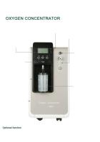 China Low Noise Level Portable High Flow 3 Liter Oxygen Concentrator 500W for sale