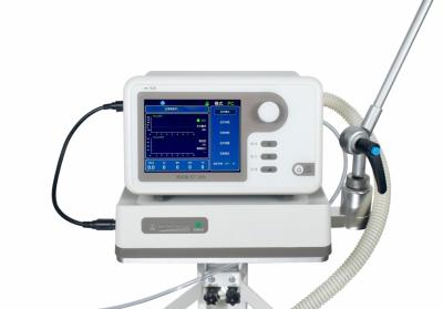 China NIV HFNC Non Invasive Ventilator Machine ,  1-60BPM Mechanical Oxygen Ventilator for sale