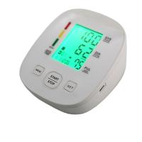 China 208g 120V Arm Type Fully Automatic Blood Pressure Monitor With Low Voltage Display for sale