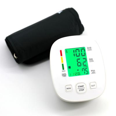 China 208g 120V Arm Type Fully Automatic Blood Pressure Monitor With Low Voltage Display for sale