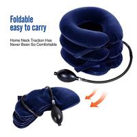 China Cotton Flannelette Neck Traction Device 0.53kg PVC Inside Material for sale