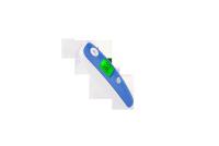 China Mini Portable Thermometer For Measure Forehead/Ear,Room,Object Temperature for sale