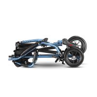 China Lightweight Drive Medical Wheelchairs 8.8kg Black Anti Back Tipping Design for sale
