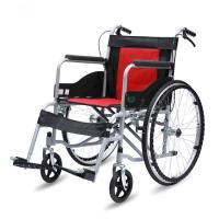 China Stainless Steel Drive Medical Wheelchairs / Lightweight Foldable Manual Wheelchair for sale