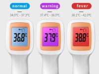 China Healthy Medical Infrared Forehead Thermometer 10 Memories Human Body Temperature Gun for sale