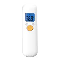 China 130g Contact Free Infrared Forehead Thermometer Gun Three Color Back Light Prompt for sale