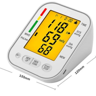 China Local Language Arm Blood Pressure Monitors 0 - 280 mmHg 396g Automatic Storage for sale