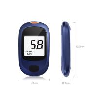 China OEM No Code Blood Glucose Test Meter 40g 9s 100sets Memory for sale
