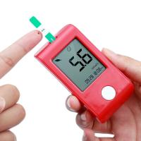 China 3V Digital Blood Glucose Meter Set Quick Strips 50g 8 Seconds Test time for sale