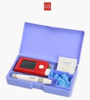 China 1μL Digital Blood Glucose Test Meter 1.1-33.3Mmol/L With Blood Collection Pen for sale