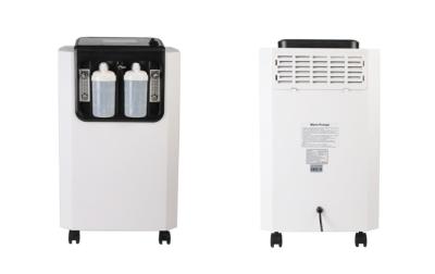 China Dual Flow Portable Oxygen Generators 220v 10L Air Compressor Oxygen Concentrator for sale