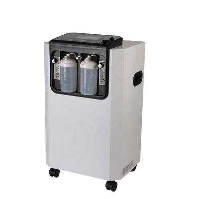 China Dual Flow Portable Oxygen Generating Machine 10 Lpm 46dB With Humidifier Bottle for sale