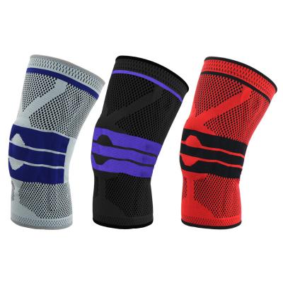 China OEM Compression Knee Support Brace Shock Absorption Humerus 3D Knitting Technology for sale