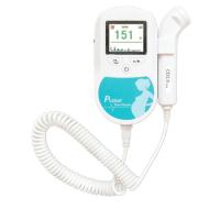 China 1 BPM Portable Medical Fetal Doppler 2.0MHz Automatic Shutdown Crooked Probe Structure for sale