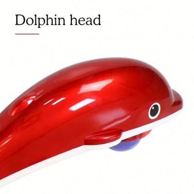 China Electric Dolphin Body Massager Back Hammer Vibration Infrared for sale