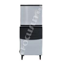 China 179 KG Industrial Cube Ice Machine Equipped with Denmark Danfoss Expansion Valve for sale
