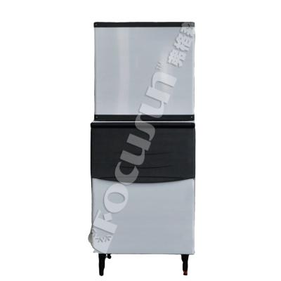 China 179 KG Industrial Cube Ice Machine Equipped with Denmark Danfoss Expansion Valve for sale