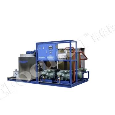 China FOCUSON 10t Flake Ice Machine Top-Selling Product with 42kw and Refrigerant R404a/R22a for sale