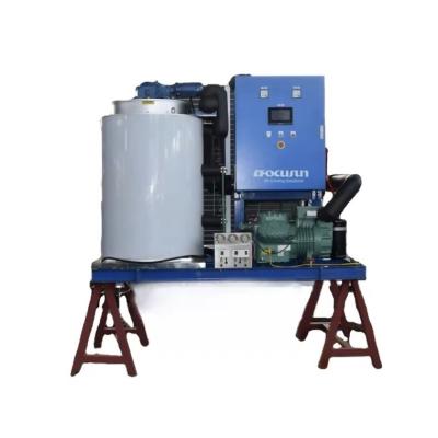 China Automatic Flake Ice Machine with 5 Tons Capacity and Overseas Engineers Instructions for sale