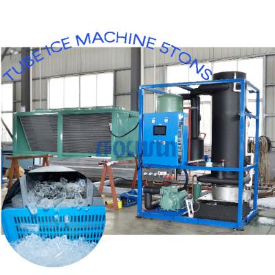 China R22 Refrigerant Tube Ice Machine 5tons for Philippines L1500 X W 1200 X H1800 for sale