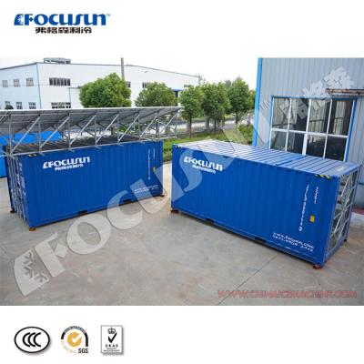 China Containerized Cold Room with Lead-Acid Battery Solar Power Panel and Video Inspection for sale
