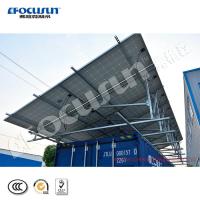 China Containerized Cold Room with Lead-Acid Battery Solar Power Panel and Video Inspection for sale