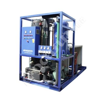 China Bitzer Compressor and 1650 KG Capacity FOCUSUN 5T Tube Ice Machine for Your Business for sale