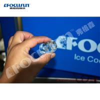 China R22/R404A Tube Ice Machine 2Ton with Ice Storage Bins and Bitzer Screw Compressor for sale