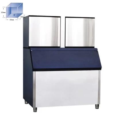 China PLC Controlled High Productivity Focusun Cube Ice Machine with Bitzer Compressor for sale