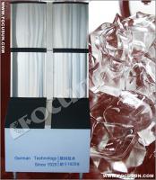 China Food Beverage Commercial Cube Ice Making Machine with Durable Stainless Steel Material for sale