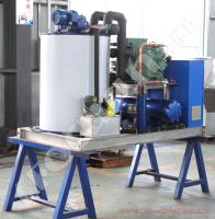 China 220V-440V Voltage Industrial Flake Ice Compactor for Huge Ice Bars in African Fisheries for sale
