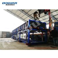 China Fresh food edible Stainless steel 20Ton per day direct evaporation block ice machine for sale