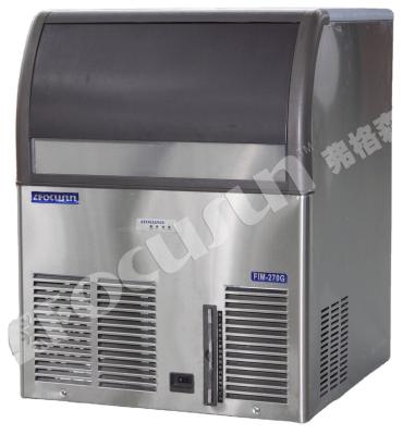 China Energy Saving Commercial Ice Machine FIM-270G with Air-cooled Cooling Performance for sale