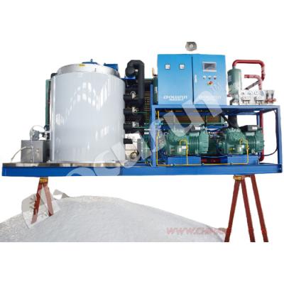 China 20 Tons Ice Flake Machine with 3600 KG Capacity and 1.5mm-2.2mm Ice Size Guarantee for sale