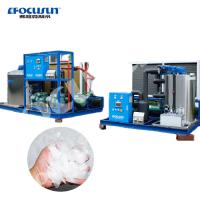 China Chile Industrial Ice Flake Machine with 1.5mm-2.2mm Ice Size and R404A Refrigerant for sale