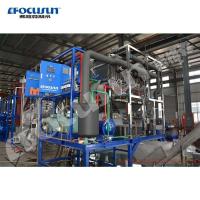 China 1800*1000*1600mm Small Capacity Plate Ice Machine 8T/Day for Low Voltage Components for sale