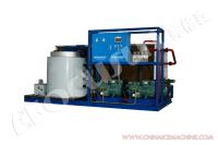 China Directly Sold by 10T Flake Ice Machine with A/W Cooling Way and 380v/50hz/3p Voltage for sale