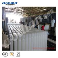 China Bitzer Compressor 12000 KG Direct Refrigeration 40 HQ Containerized Block Ice Machine for sale