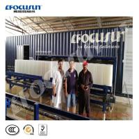 China Bitzer Compressor 12000 KG Direct Refrigeration 40 HQ Containerized Block Ice Machine for sale