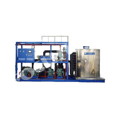 China 20T Flake Ice Machine for Africa Fisheries Motor-driven and Huge Ice Bar Compactor for sale