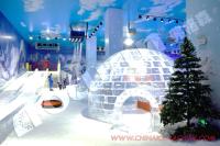 China Outdoor Snow Making 30tons Snow Machine with 380v/220v/440v/460v/480v Voltage from Focusun for sale