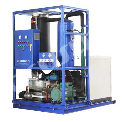 China Bitzer Compressor 2024 3T Tube Ice Machine for Freezing Drinks and Mixing Wines for sale
