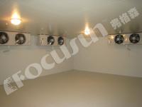 China Camara de Frio Solar para Alimentos con Paneles Solares de 300w*16 y Inversor de 25KVA for sale