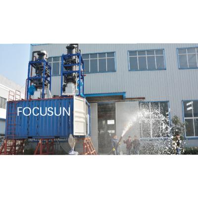 China 800W-1500W Professional Stage Snow Machine for Outdoor Party -24C Evaporative Temperature for sale