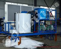 China 2024 Focusun 10T Air Flake Ice Production Equipment for Motor Core Components 2200 KG for sale