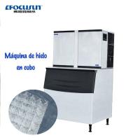 China Nueva Máquina de Hielo en Cubos 315kg de Capacidad de Almacenamiento para Uso Versátil for sale