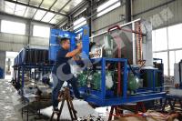 China Provided Video Outgoing-Inspection Industrial Flake Ice Compactor for African Fisheries for sale