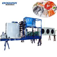 China Industrial Ice Maker Machine for Hotels and Fish Cooling 5-Ton Capacity Certified for sale